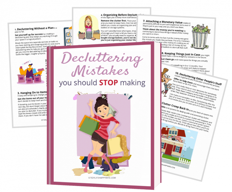 11 Frustrating Decluttering Mistakes You Need to Avoid for Success